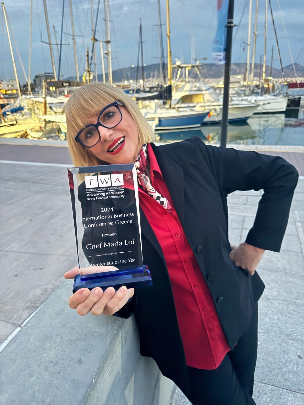 FWA Awards 2024 FWA Entrepreneur of the Year to Chef Maria Loi