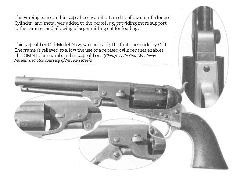 The .44 Caliber Old Model Navy Revolver