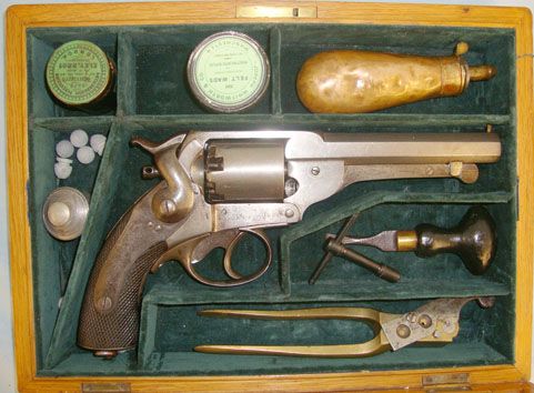 Historical Use of Wads in Percussion Revolvers