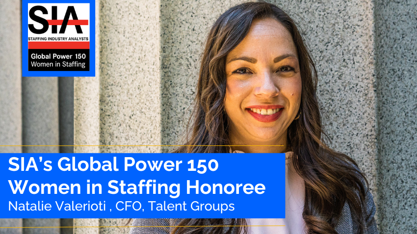 Talent Groups’ CFO Natalie Valerioti Named to SIA’s 2025 Global Power ...
