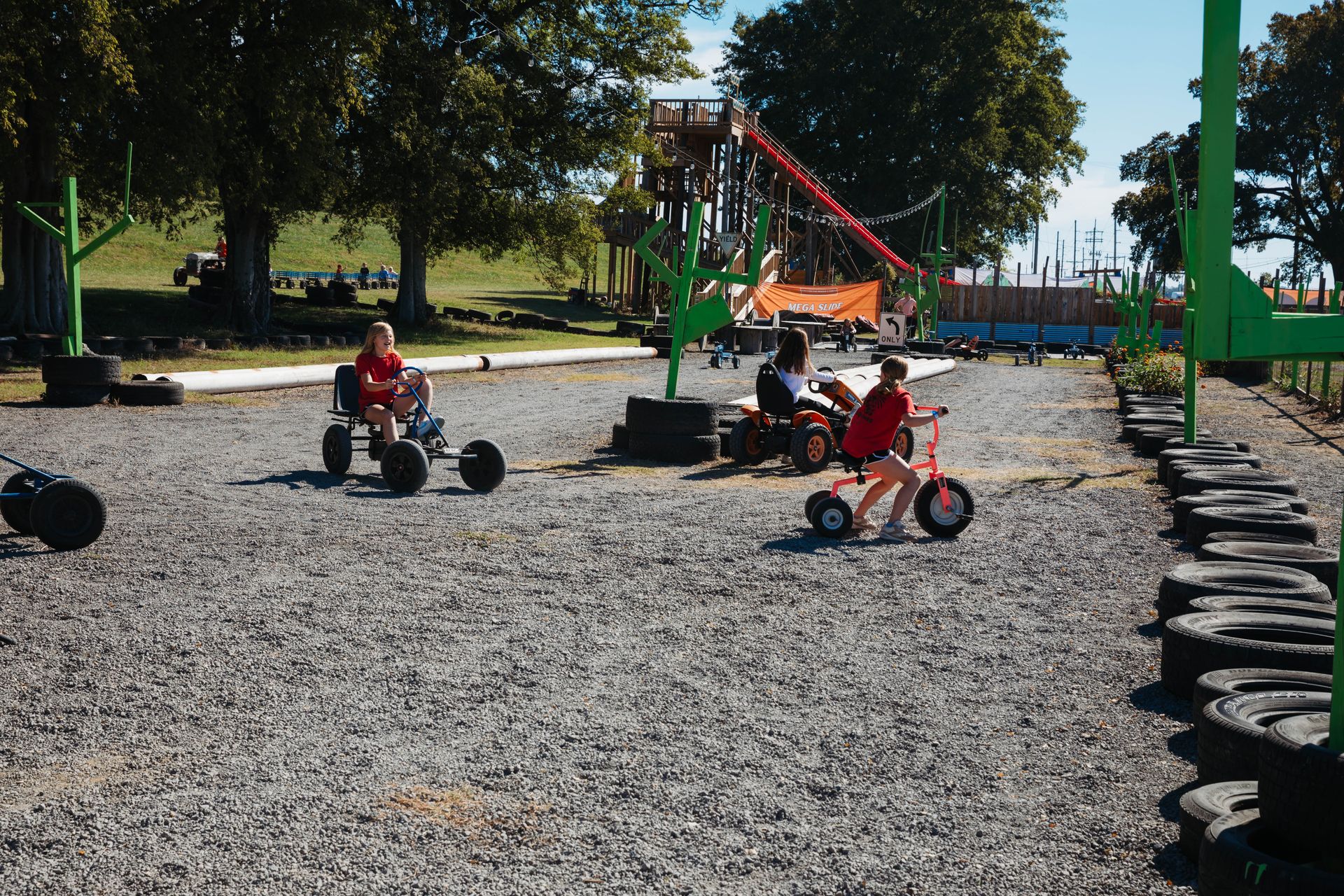 Outdoor Trampoline Park
