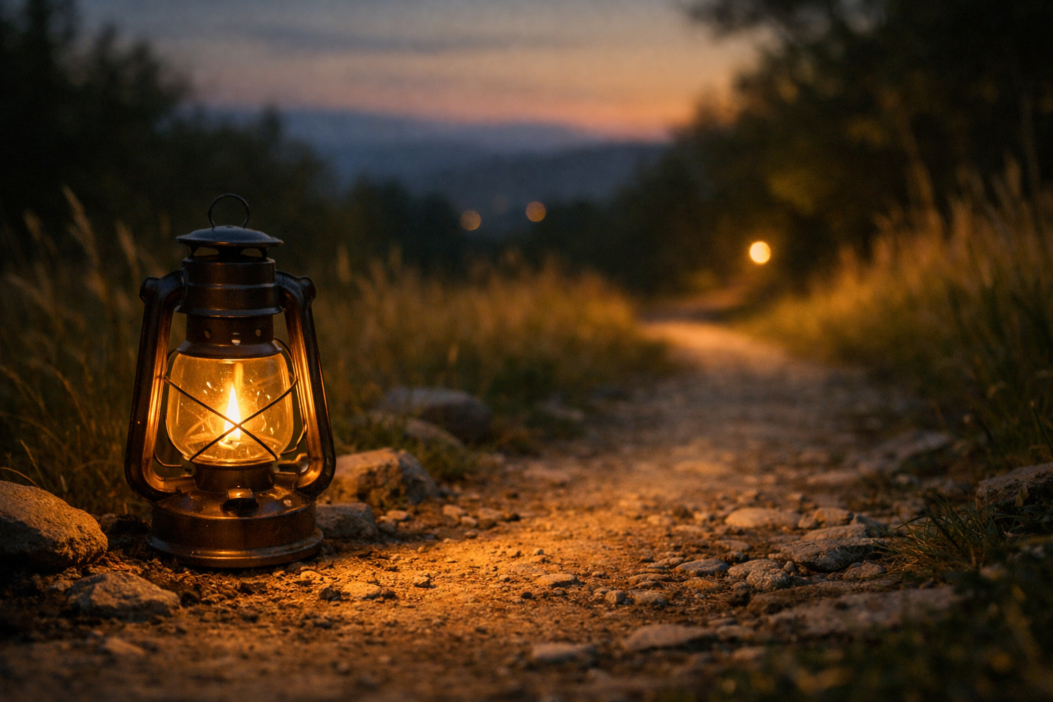 The Lamp That Guides Your Steps
