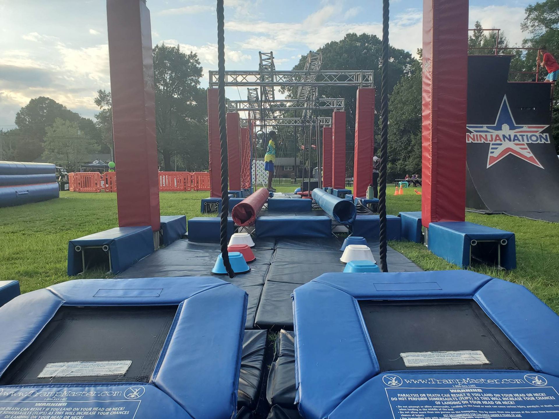 Mobile Ninja Warrior Course in the Carolinas