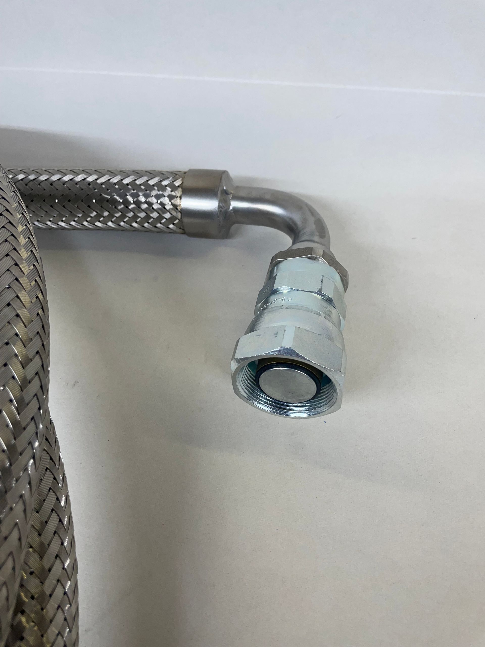 Helium Flex Lines with Aeroquips