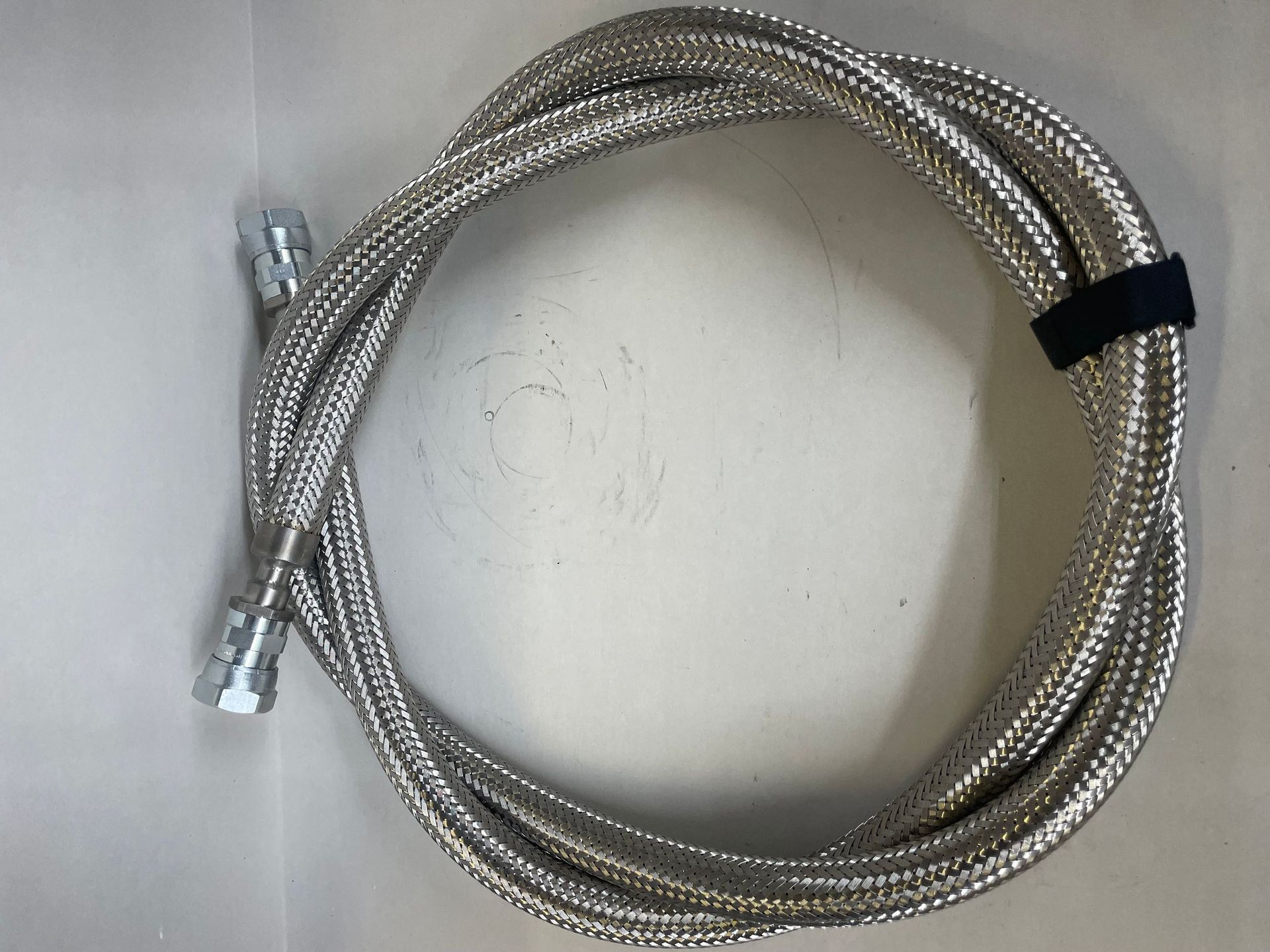 Helium Flex Lines with Aeroquips