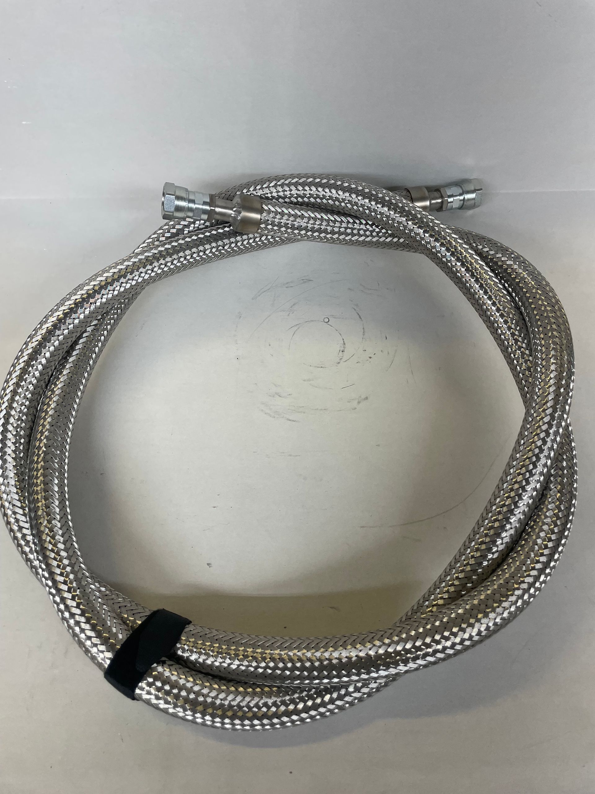 Helium Flex Lines with Aeroquips