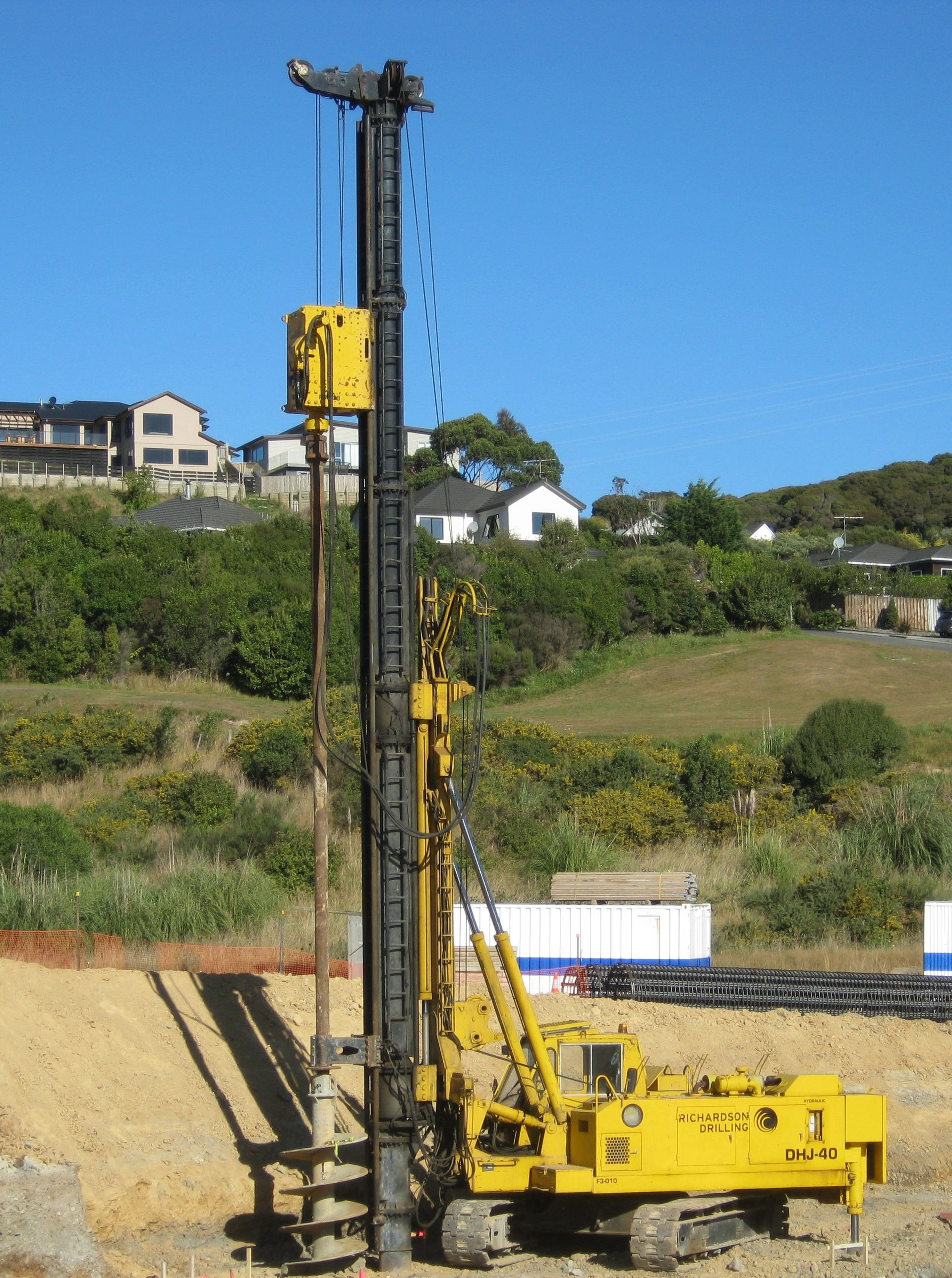 Bored Piles New Zealand - Richardson Drilling