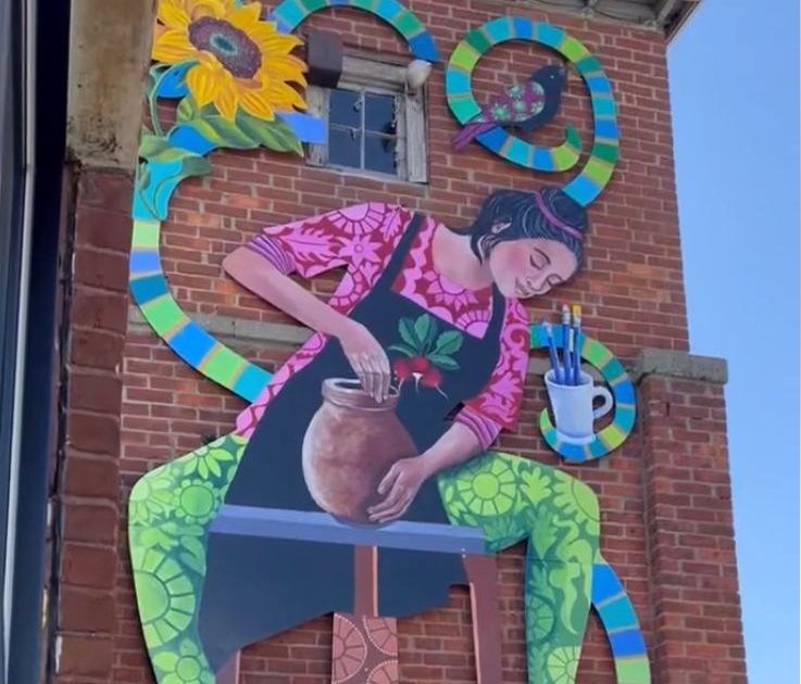 Bantam Arts Factory Mural Unveiled