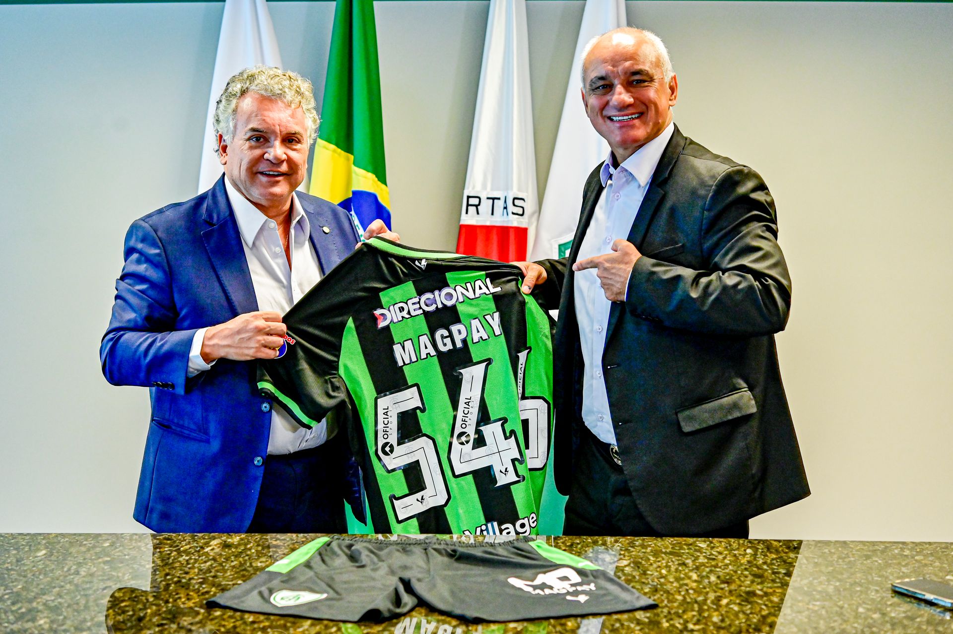 Nova parceria! América acerta contrato de patrocínio com a Magpay