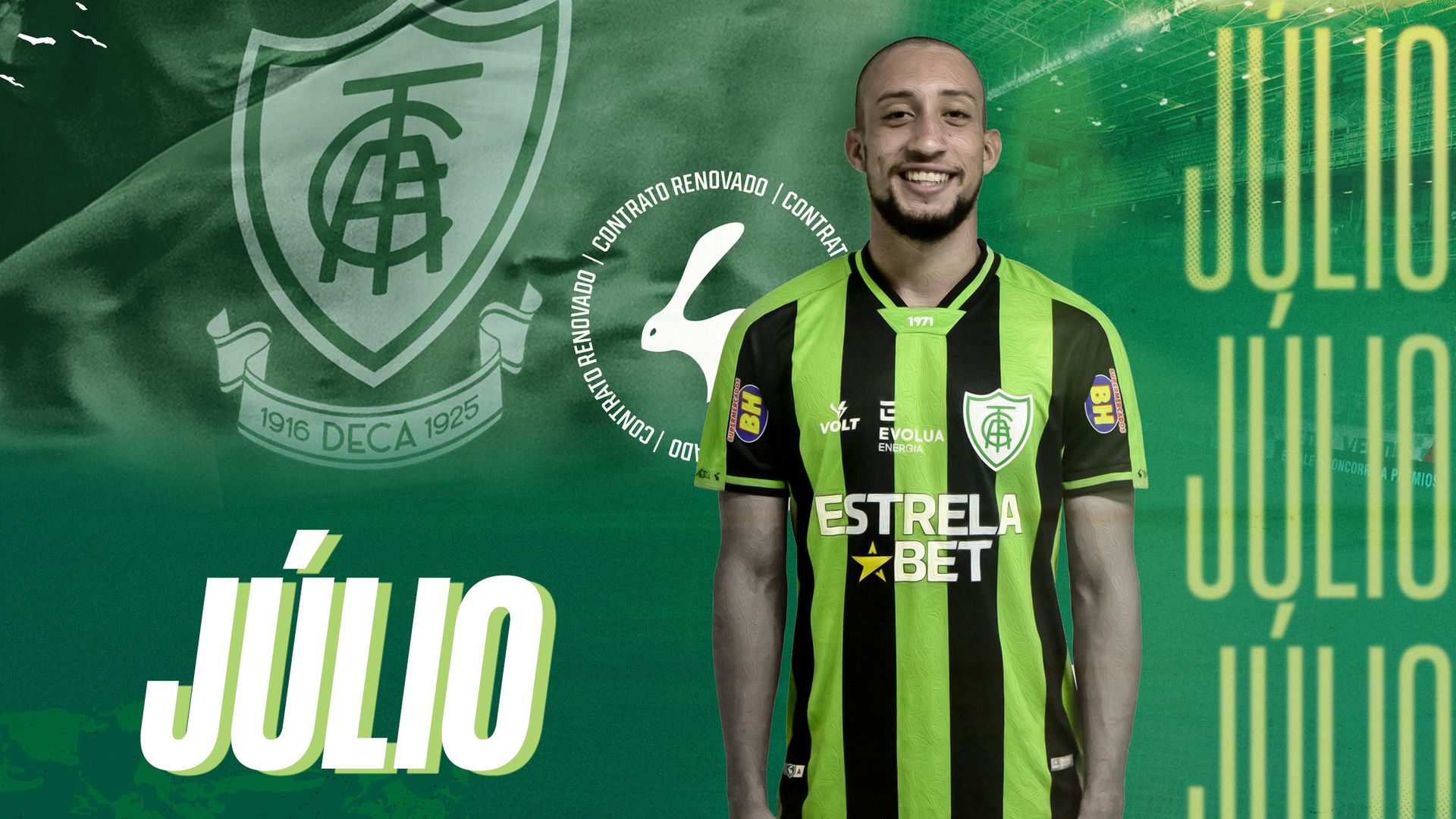 Julio renova com o América até 2025