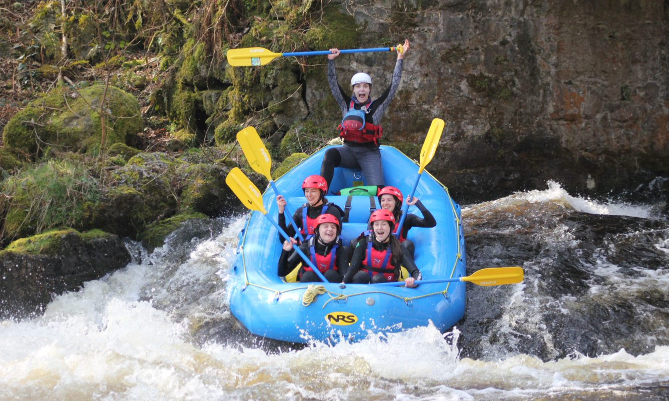White Water Rafting Activities in Snowdonia, Wales