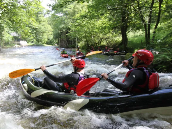 Whitewater Rafting in Snowdonia, North Wales, UK