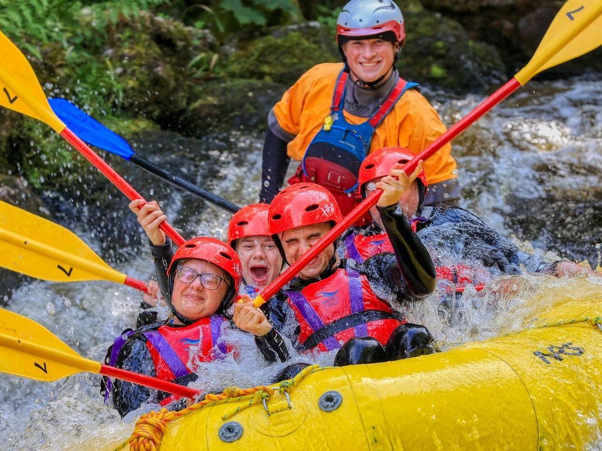 White Water Rafting Activities in Snowdonia, Wales