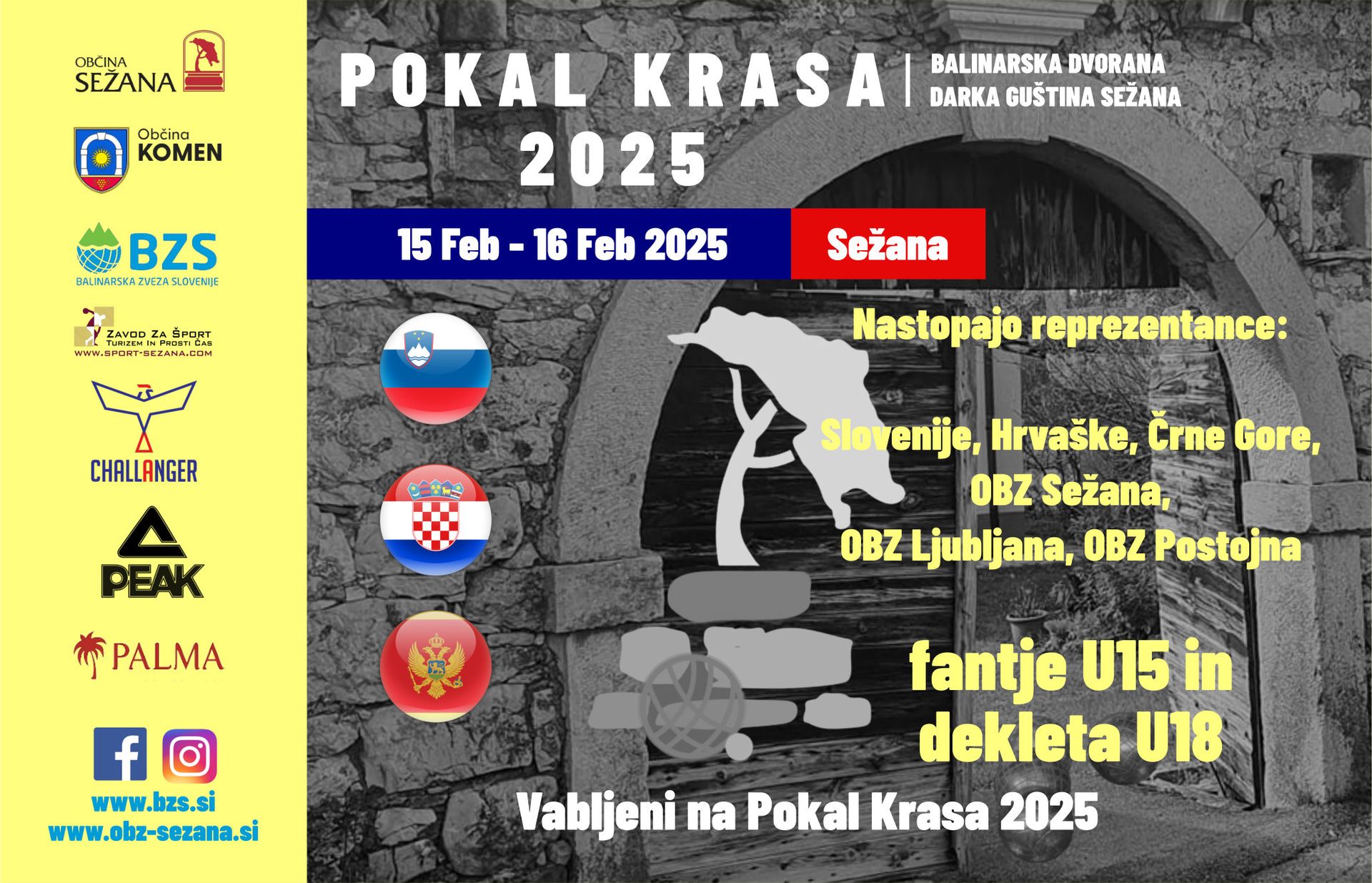 Konec tedna Pokal Krasa 2025 v Sežani