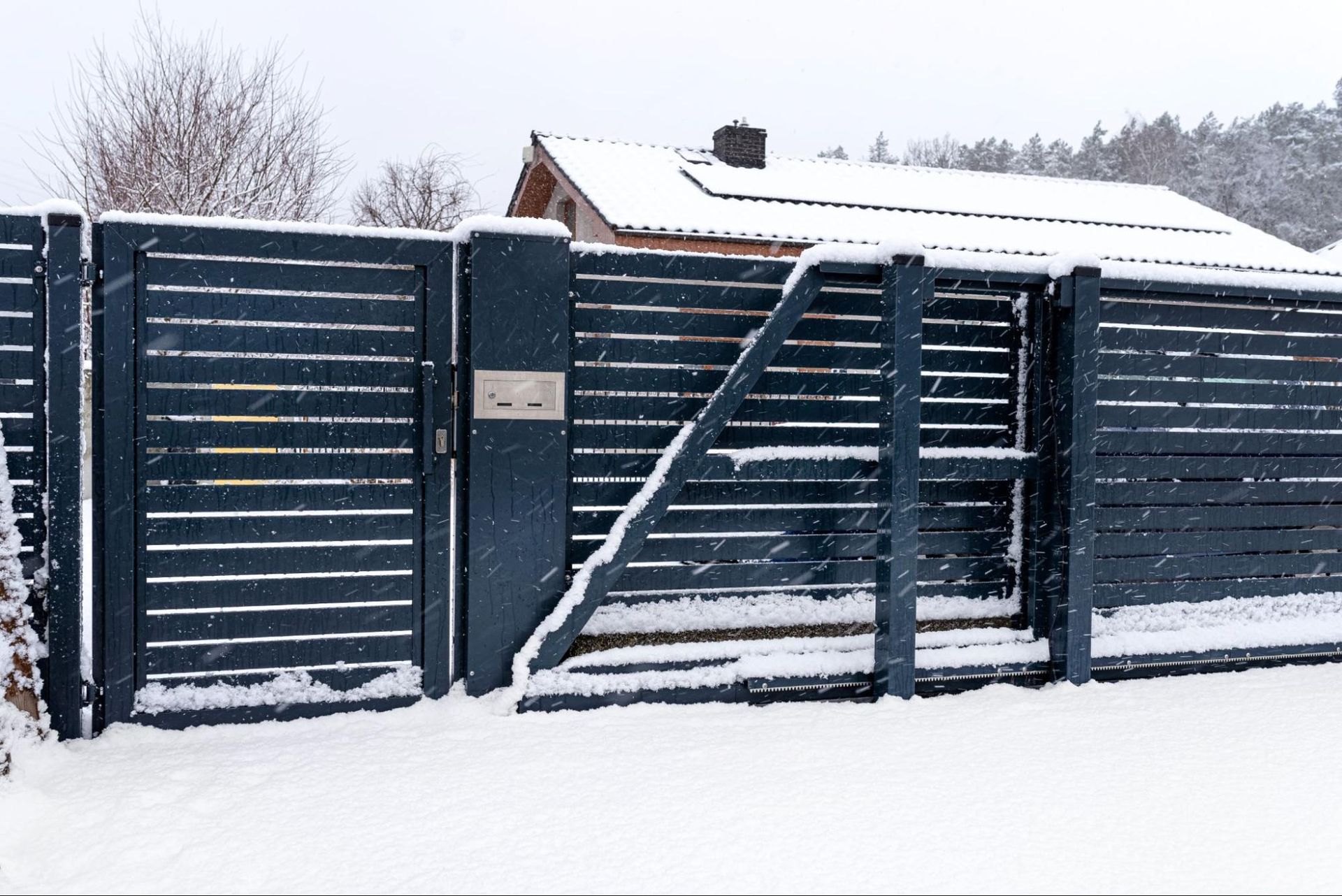 How to Protect Your Automatic Gate from Snow This Winter