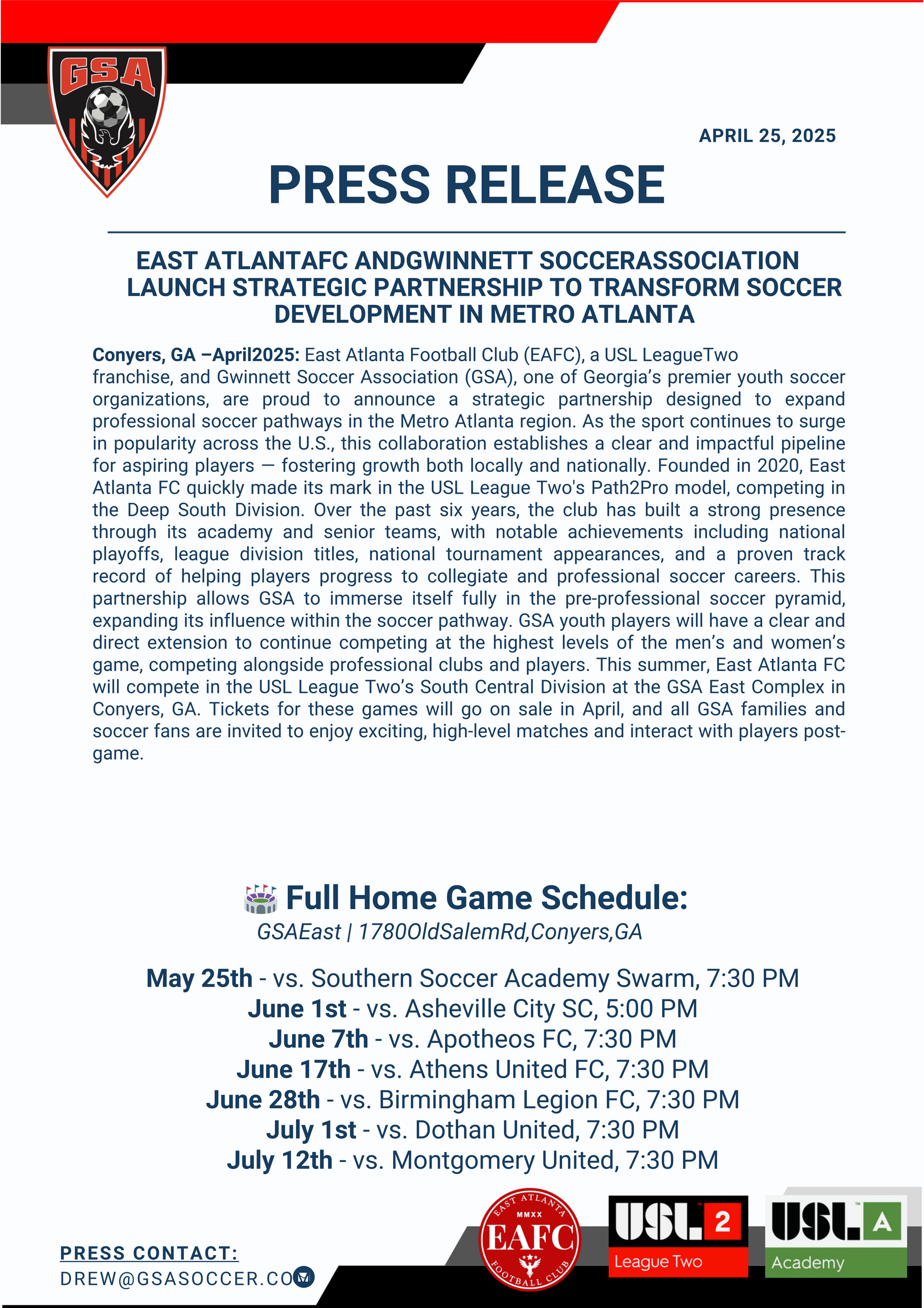 Gwinnett Soccer Academy