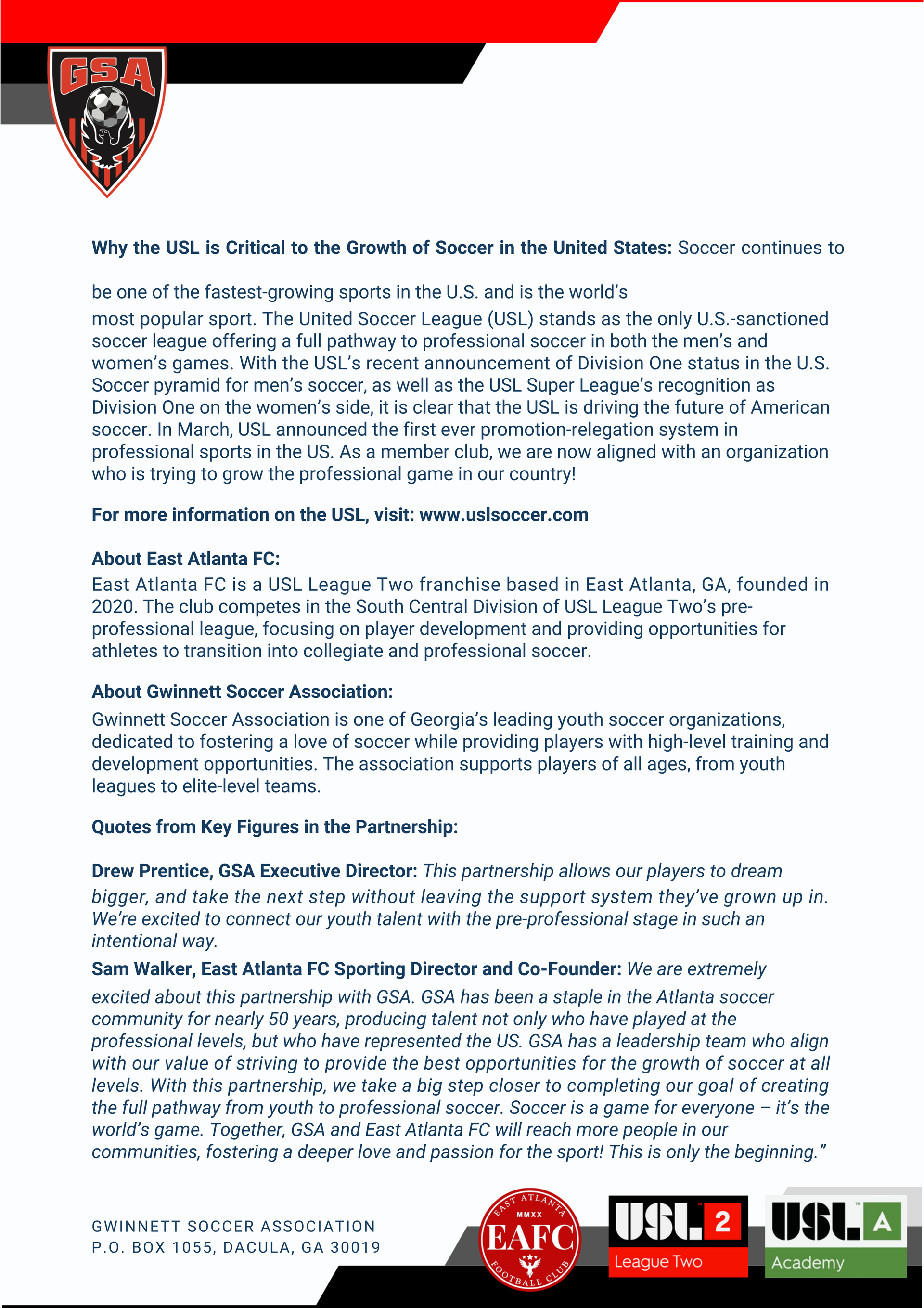 Gwinnett Soccer Academy