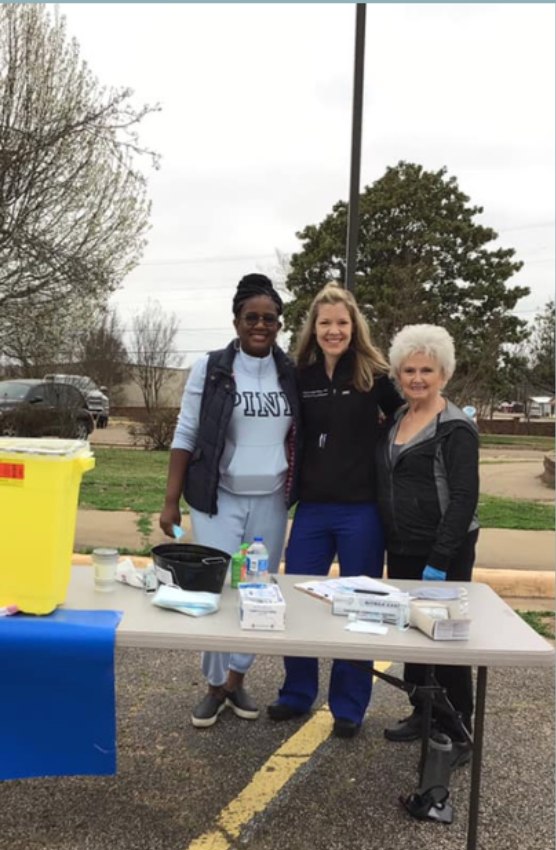 COVID Vaccine Clinic Drive Thru 2021