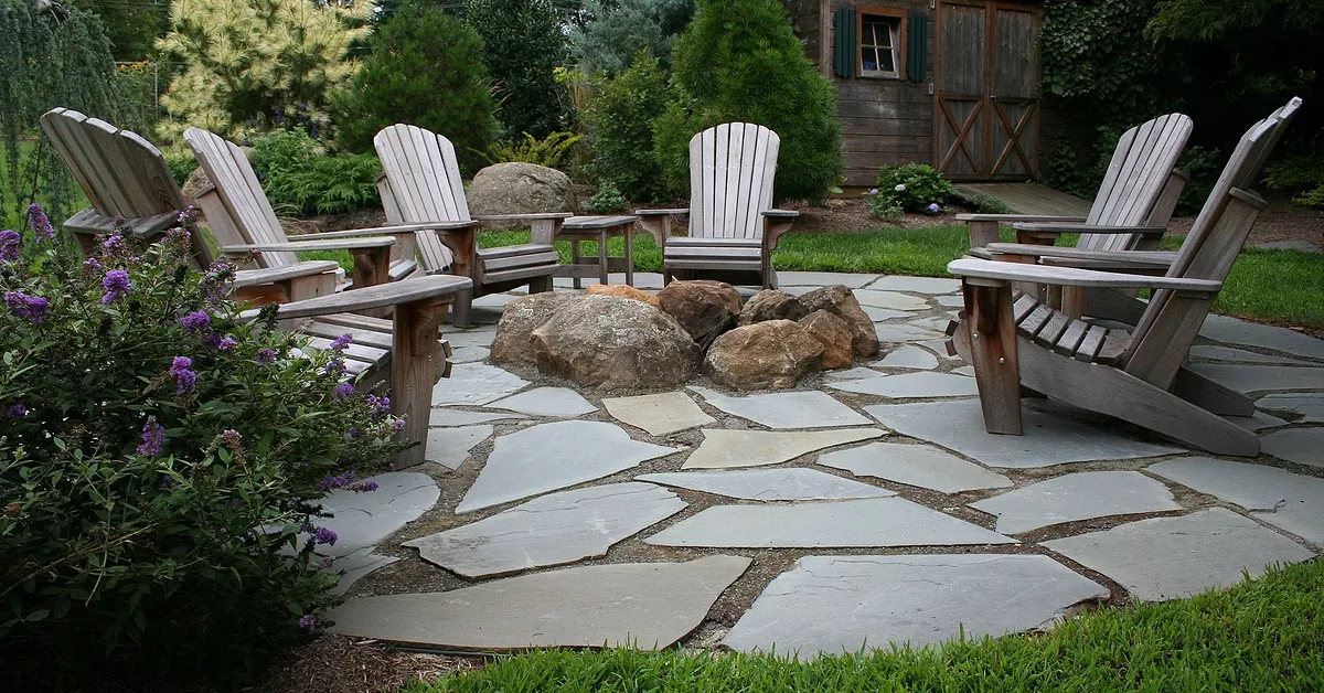 Natural Bluestone Patio Design, Installation Ideas & Options