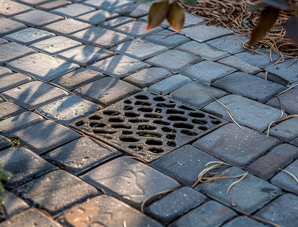 Designing Paver and Natural Stone Patios That Drain Properly