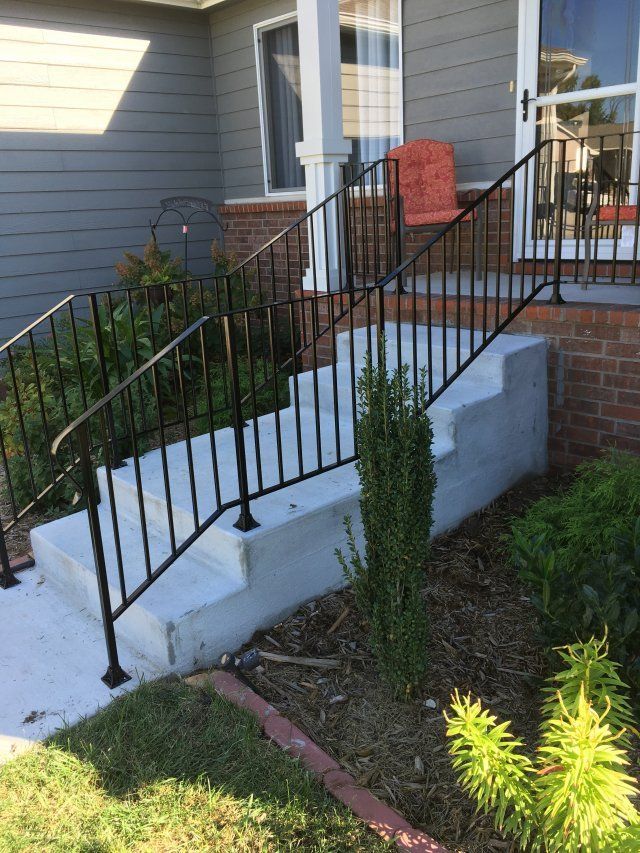 Iron Hand Railing | Wichita, KS | Stephens Fence