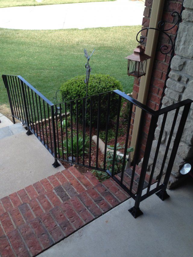 Iron Hand Railing | Wichita, KS | Stephens Fence