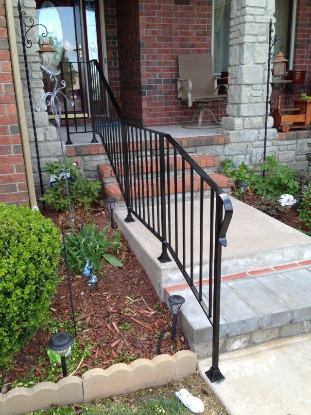 Iron Hand Railing | Wichita, KS | Stephens Fence