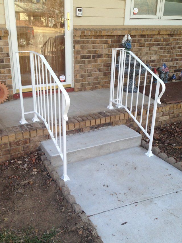 Iron Hand Railing | Wichita, KS | Stephens Fence
