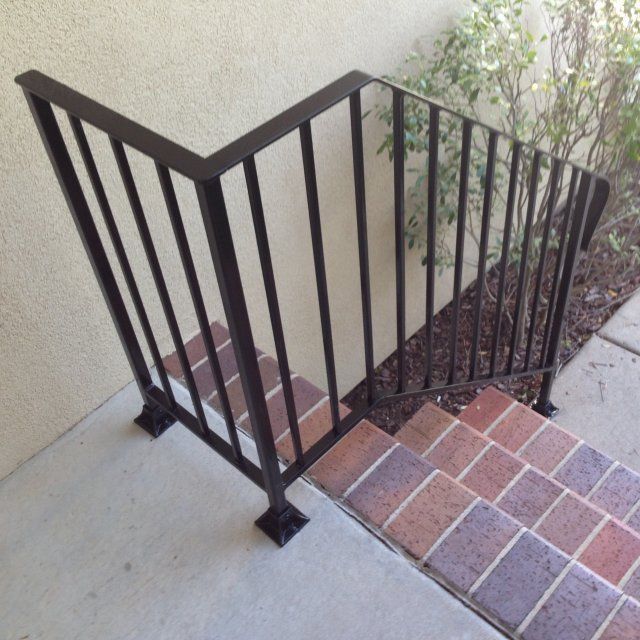 Iron Hand Railing | Wichita, KS | Stephens Fence