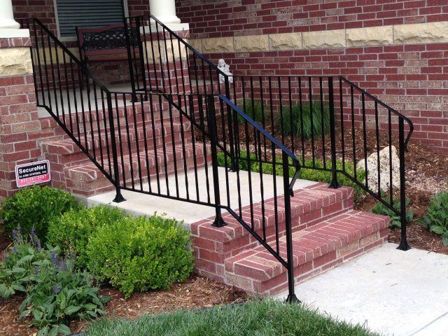 Iron Hand Railing | Wichita, KS | Stephens Fence