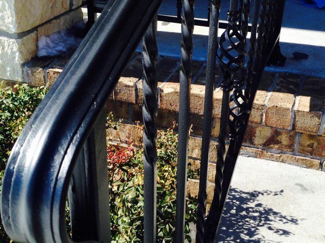 Iron Hand Railing | Wichita, KS | Stephens Fence