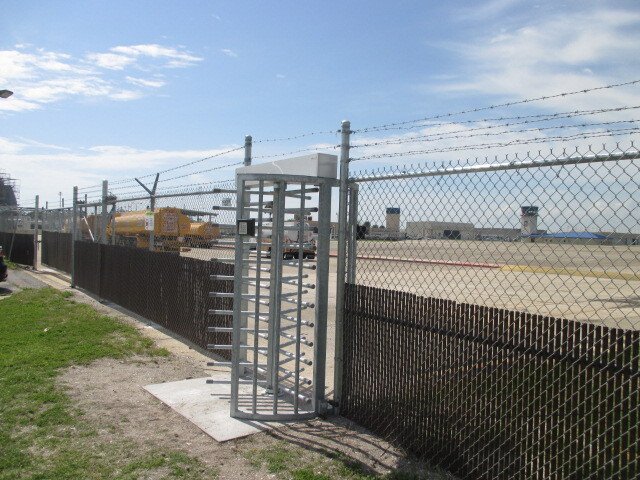 Airfield Runway Fence & Turnstile | Jacksonville, FL | Newsom Fence