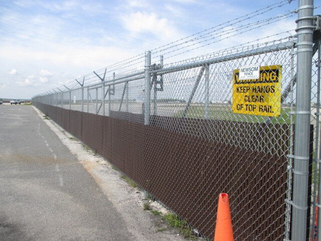 Airfield Runway Fence & Turnstile | Jacksonville, FL | Newsom Fence