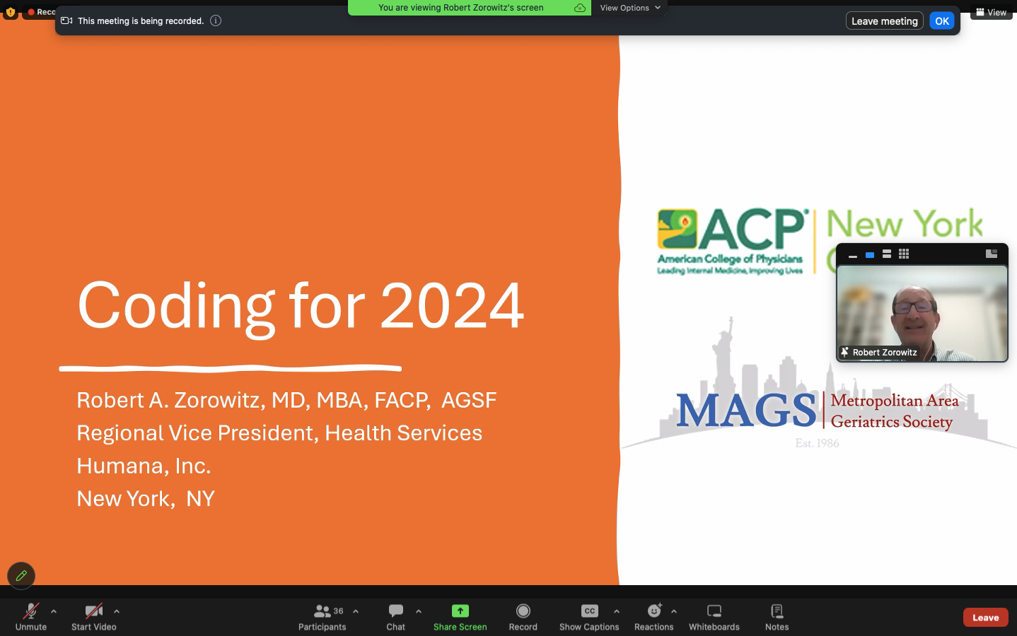 MAGS NYACP Webinar 2024 Photos MAGS NYACP Webinar 2024 Photos