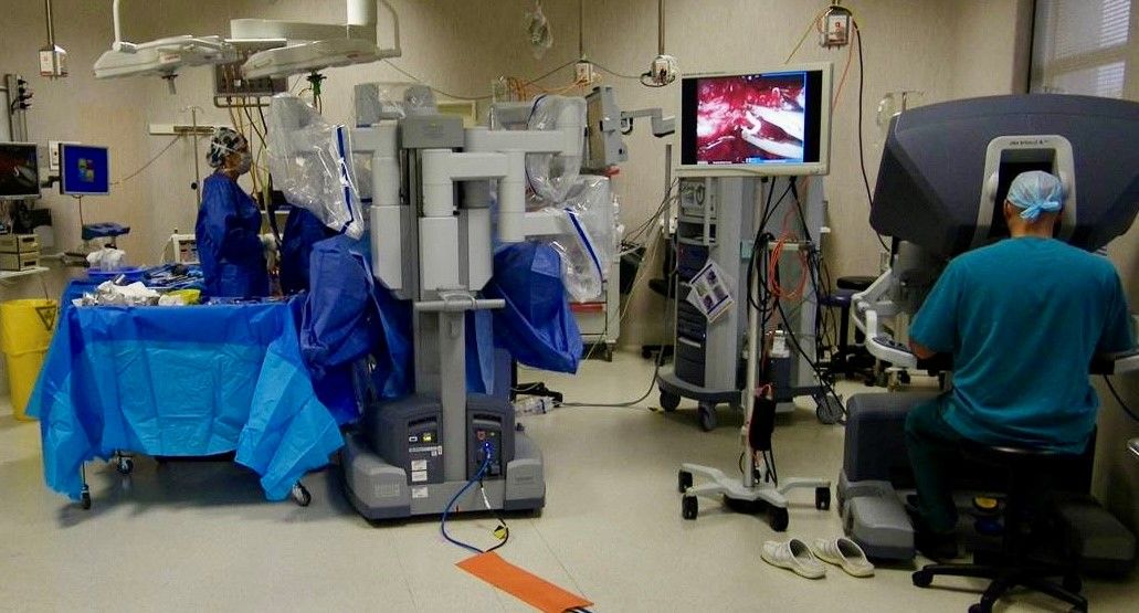 Robotic-assisted laparoscopic prostatectomy (RALP)