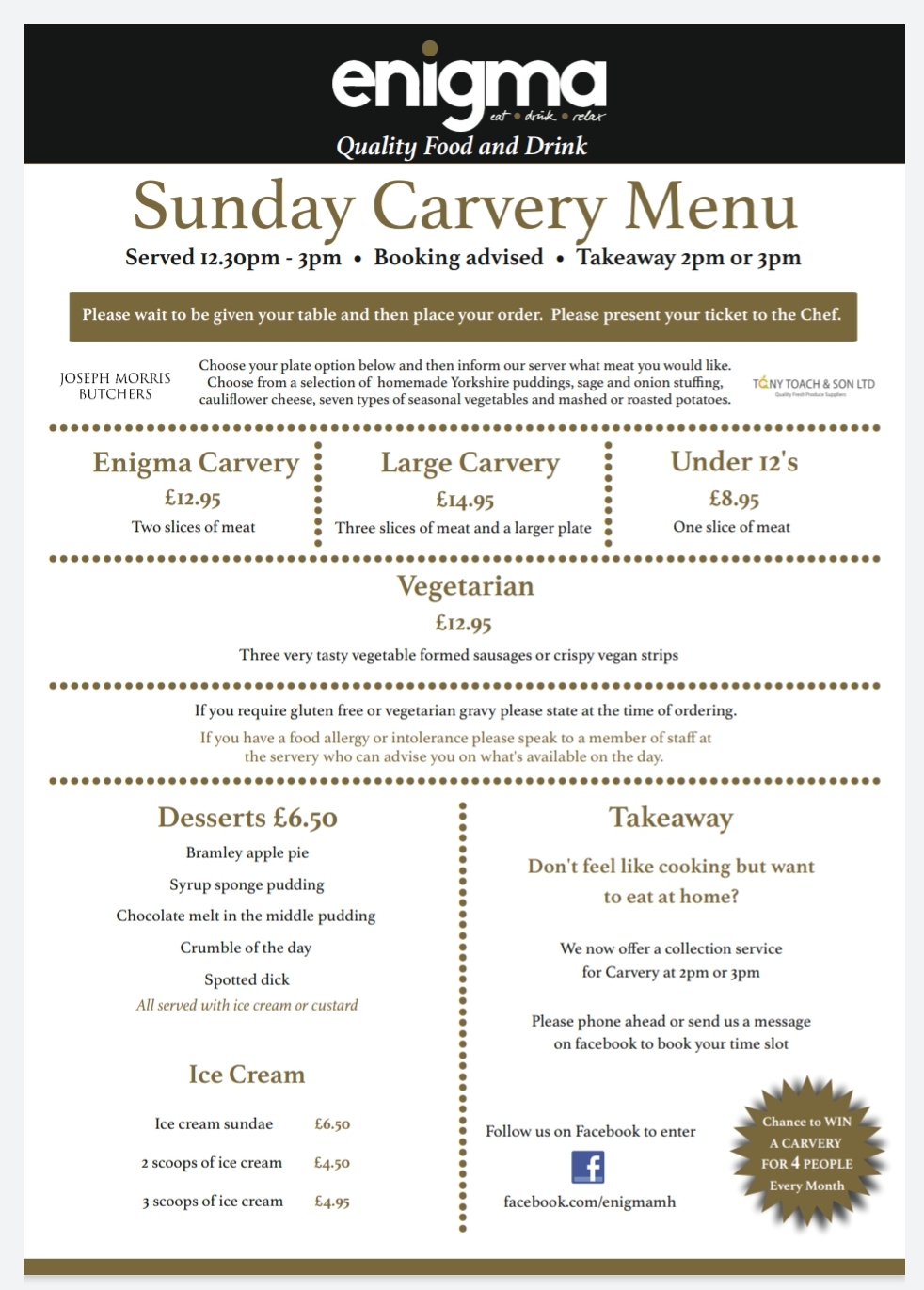 Enigma Cafe Bar Market Harbrorough