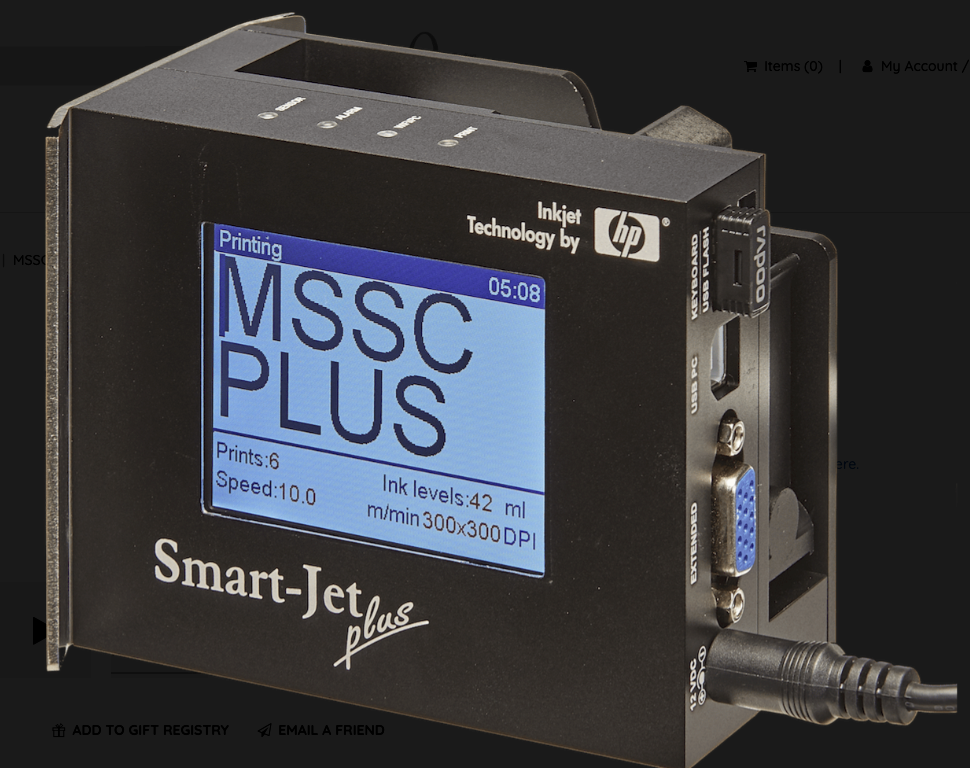 MSSC Industrial Printers & Parts | Gateway Coding