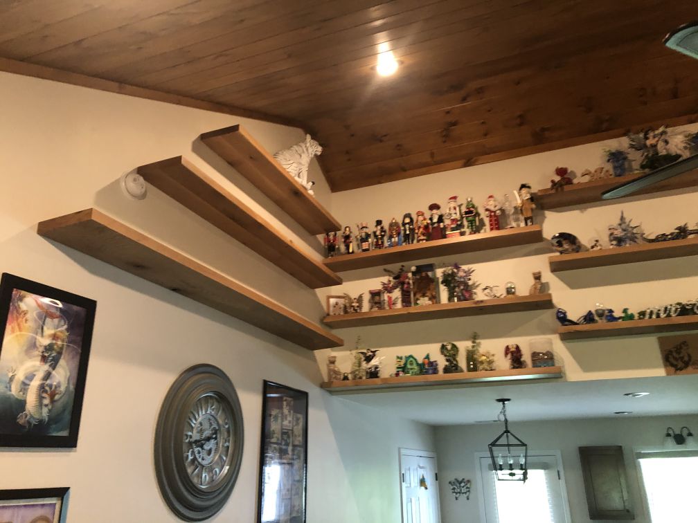 Custom Shelves | Custom Floating Shelves | Kline Wood Co