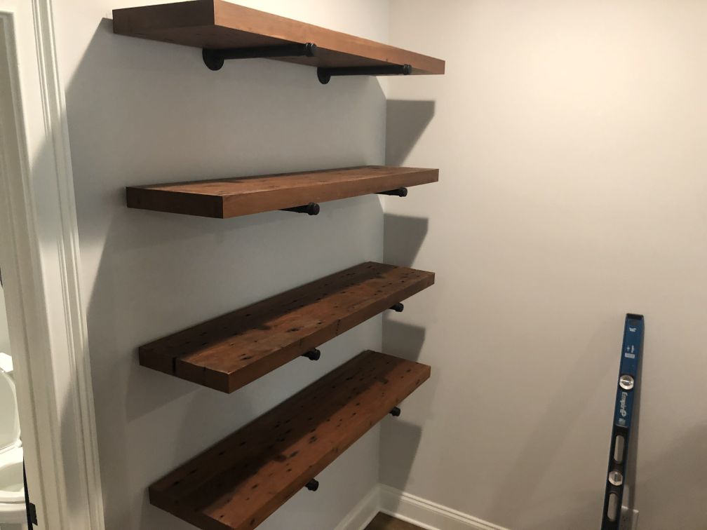 Custom Shelves | Custom Floating Shelves | Kline Wood Co
