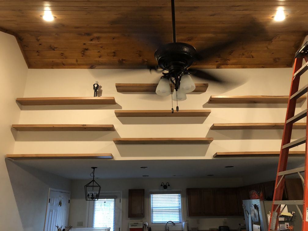 Custom Shelves | Custom Floating Shelves | Kline Wood Co