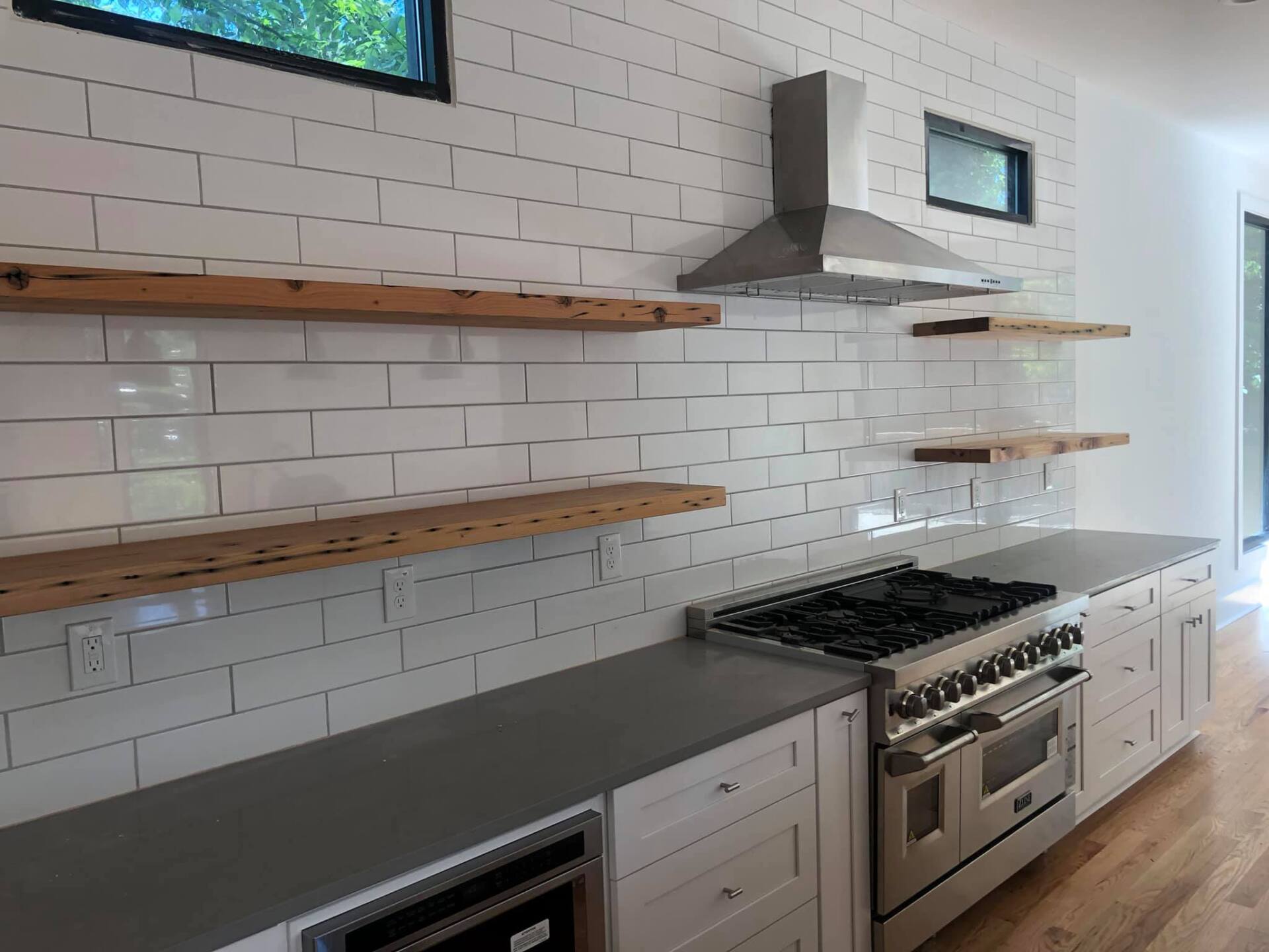 Custom Floating Shelves | Atlanta Woodwork | Kline Wood Co