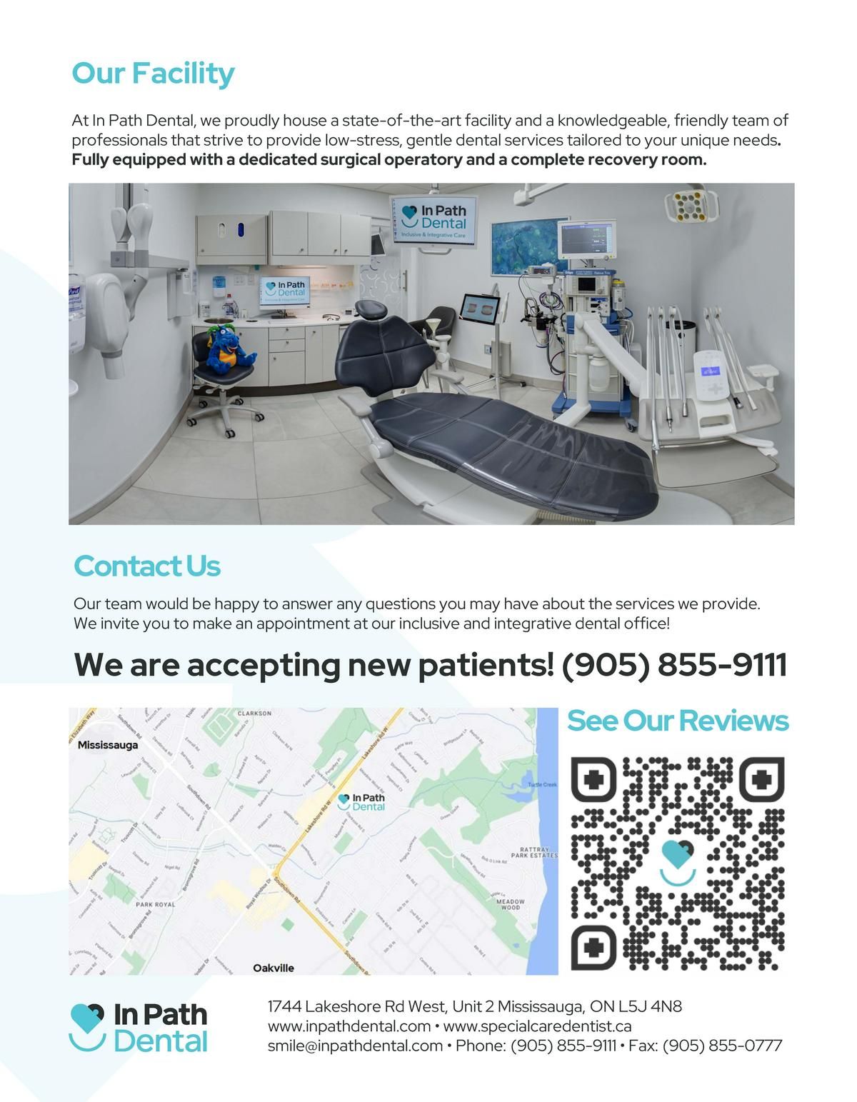 Dentist For Patients With Special Health Care Needs | In Path Dental