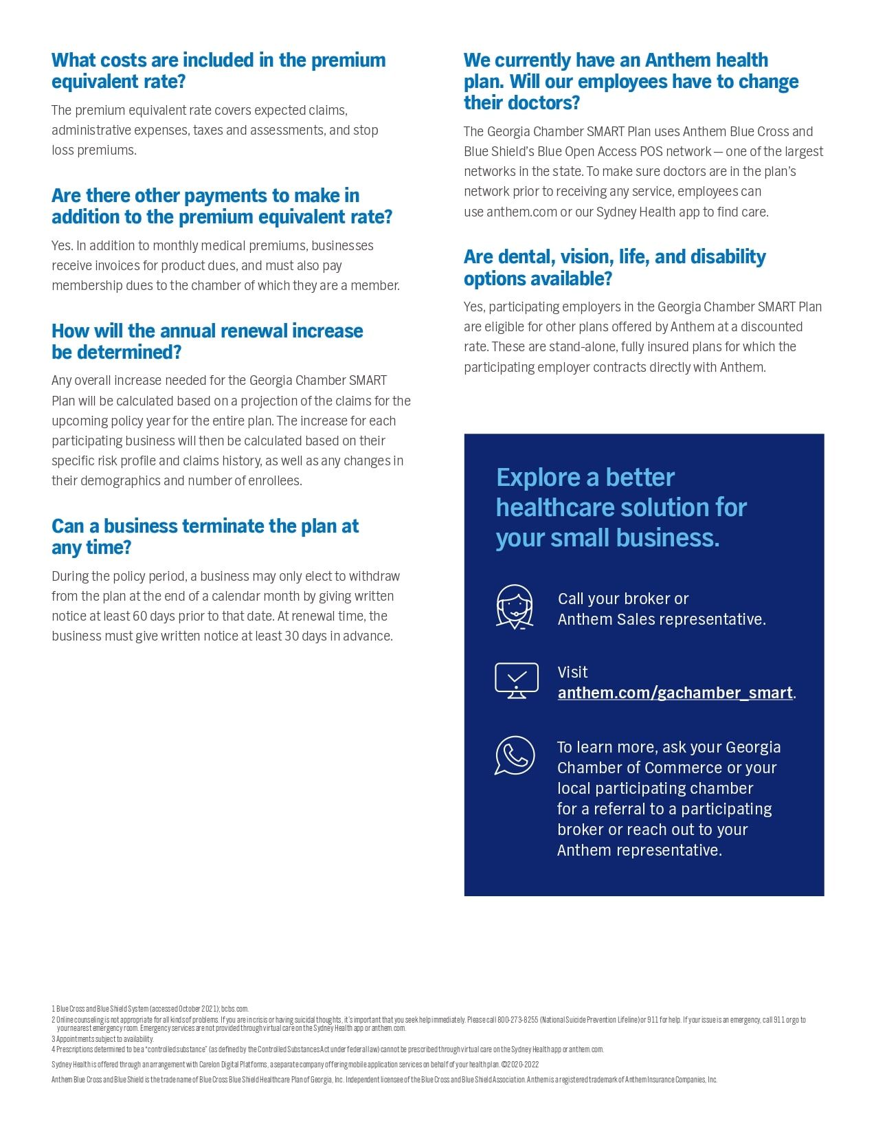 Affinity Programs & Health Insurance | GHCC