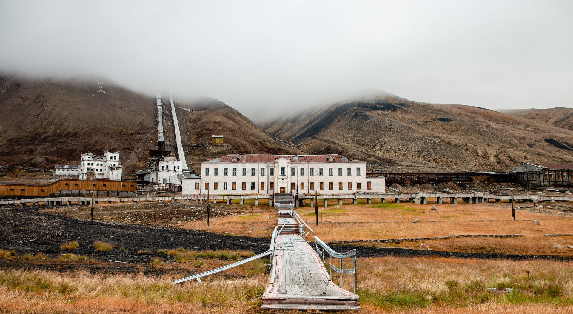 The towns of Svalbard