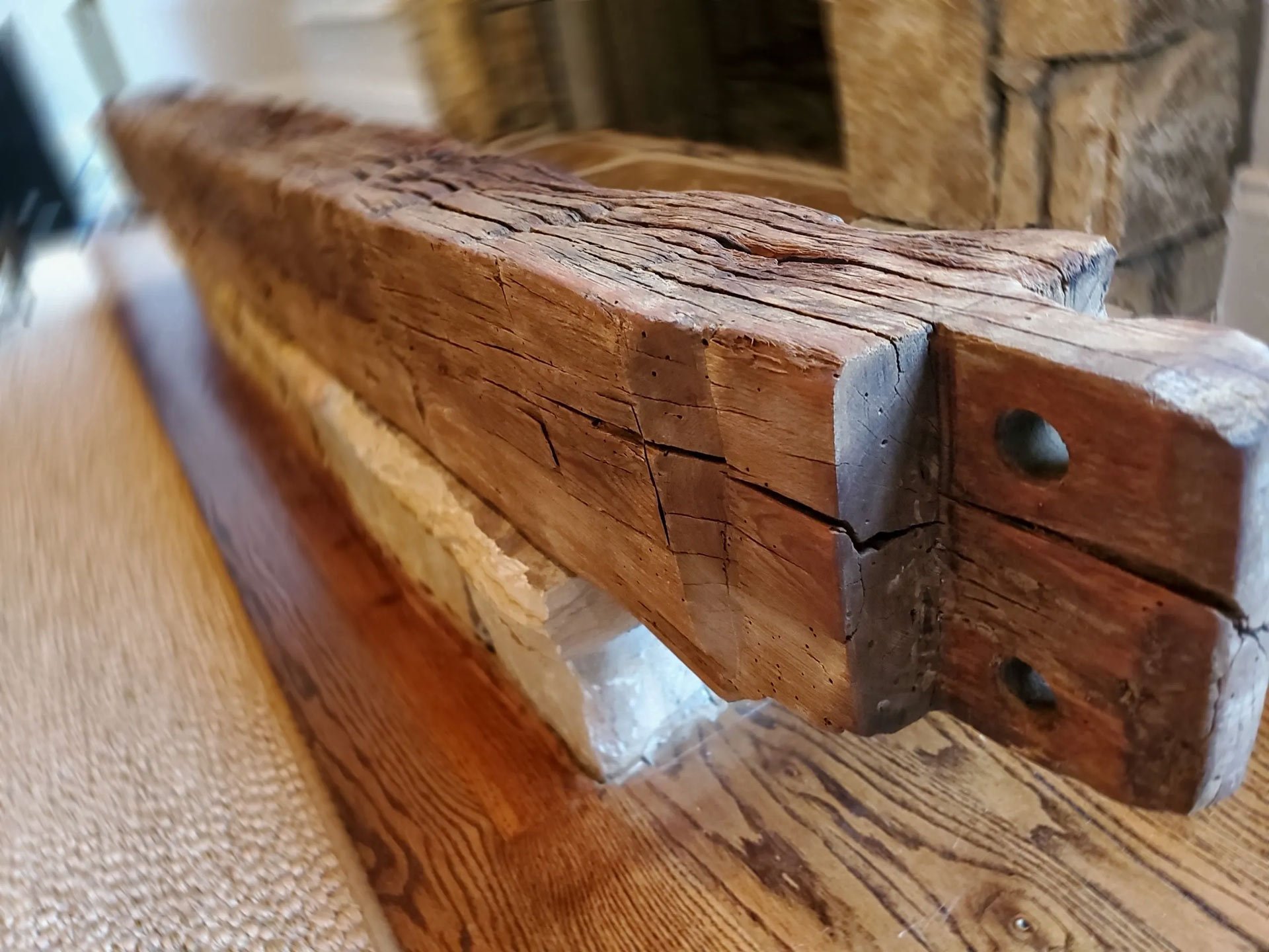 Reclaimed Hand Hewn & Sawn Beams | North Georgia's Biggest Selection
