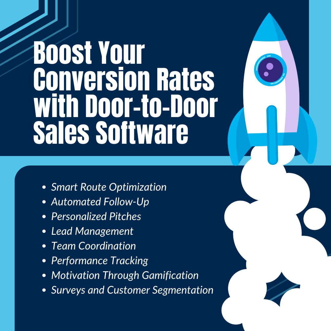 Boosting Conversion Rates with Door-to-Door Sales Software
