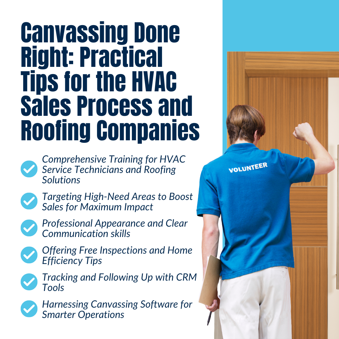 Why Canvassing is Still Key for Roofing & HVAC Sales Success