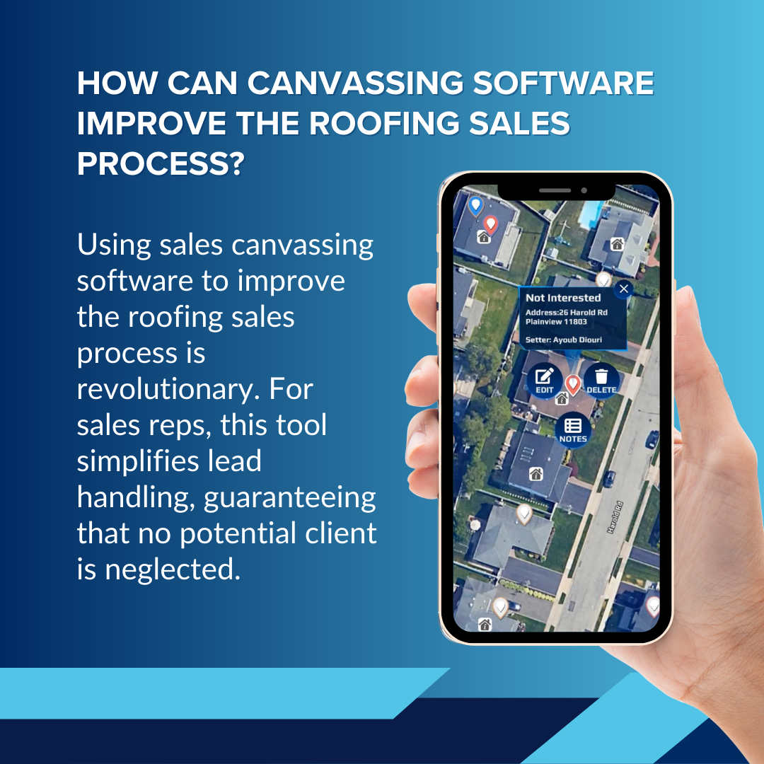 Boost Roofing Sales with Knockbase Canvassing Software