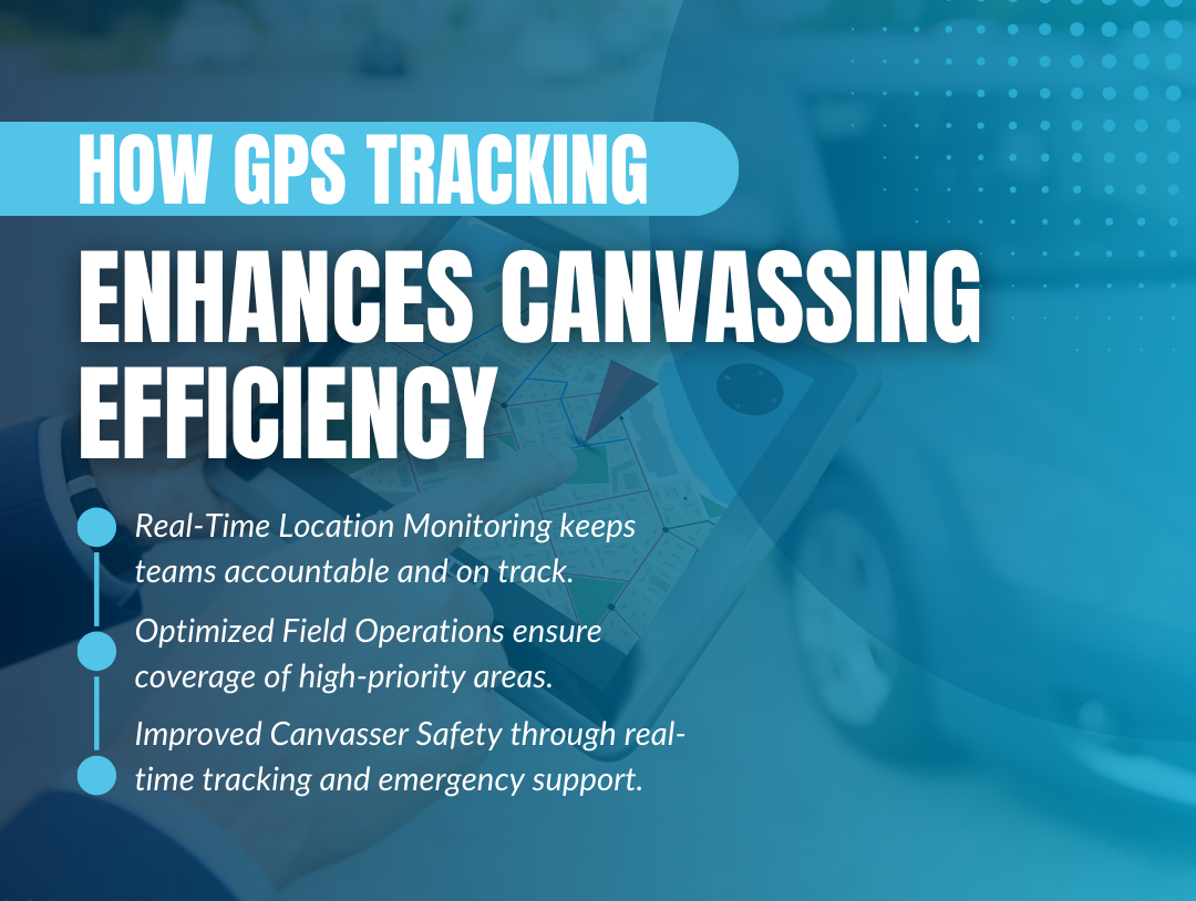The Role of GPS Tracking & Smart Routing in Modern Canvassing