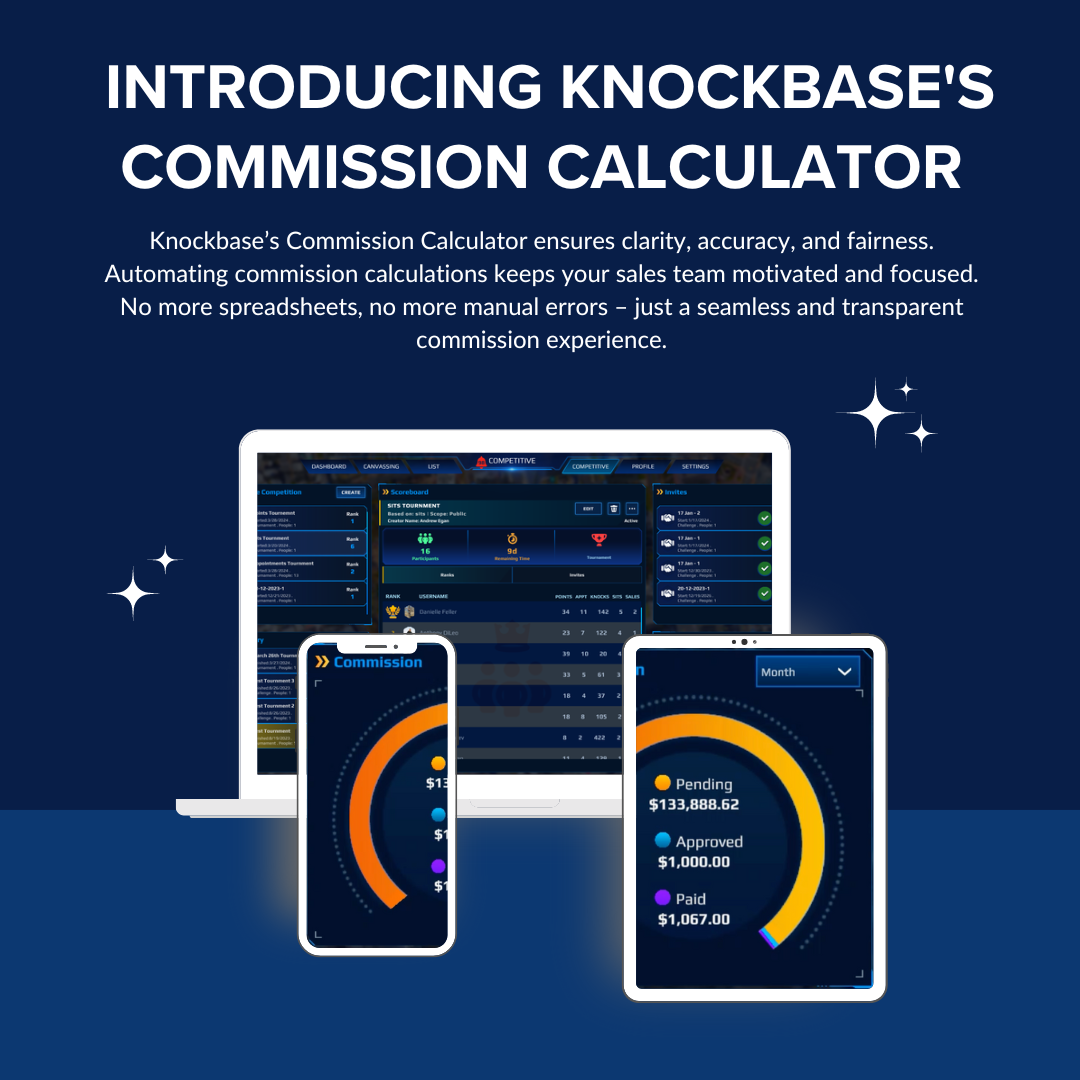 No More Commission Errors – Knockbase Makes Sales Payouts Easy